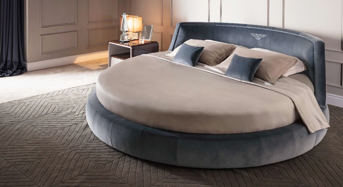 Modern Round Beds Design at Best Price Buy online in Karachi.