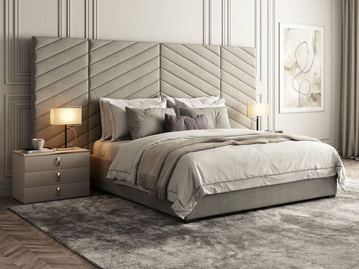 Double Beds - Buy Modern Fabric Beds design online in Pakistan.